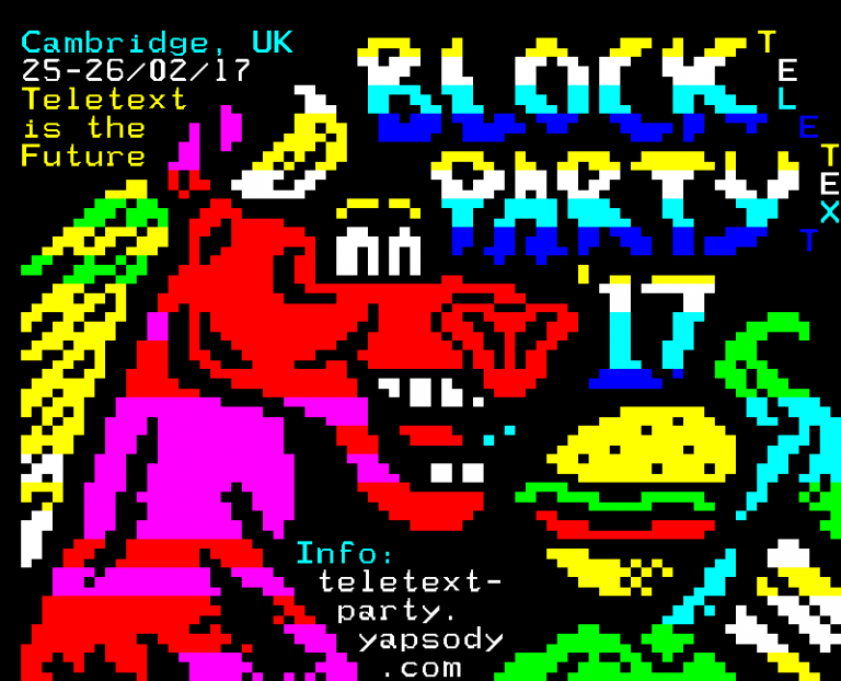 Make Teletext Art – Teletext Art