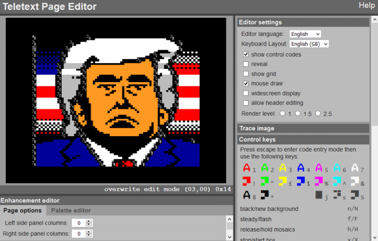 Make Teletext Art – Teletext Art