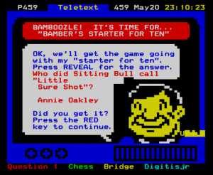 Teletext’s Bamboozle: 12 things you (probably) didn’t know – Teletext Art