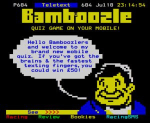 Teletext’s Bamboozle: 12 things you (probably) didn’t know – Teletext Art