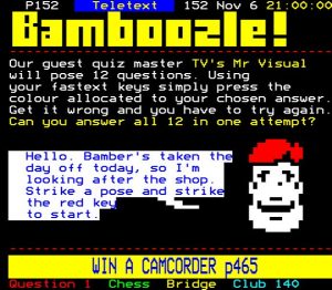 Teletext’s Bamboozle: 12 things you (probably) didn’t know – Teletext Art
