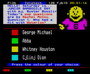 Teletext’s Bamboozle: 12 things you (probably) didn’t know – Teletext Art