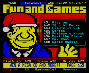 Teletext Art – TARL Teletext Art Research Lab UK