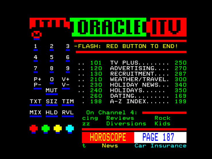 Andy Jenkinson (AndyUgliFruit) – Teletext Art