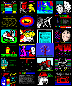 Teletext Art – TARL Teletext Art Research Lab UK