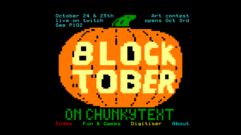 Make Teletext Art – Teletext Art