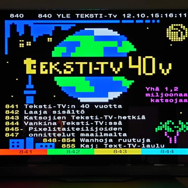 Teletext Art – TARL Teletext Art Research Lab UK