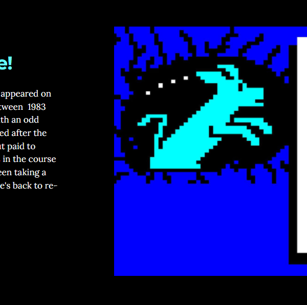Teletext Art – TARL Teletext Art Research Lab UK