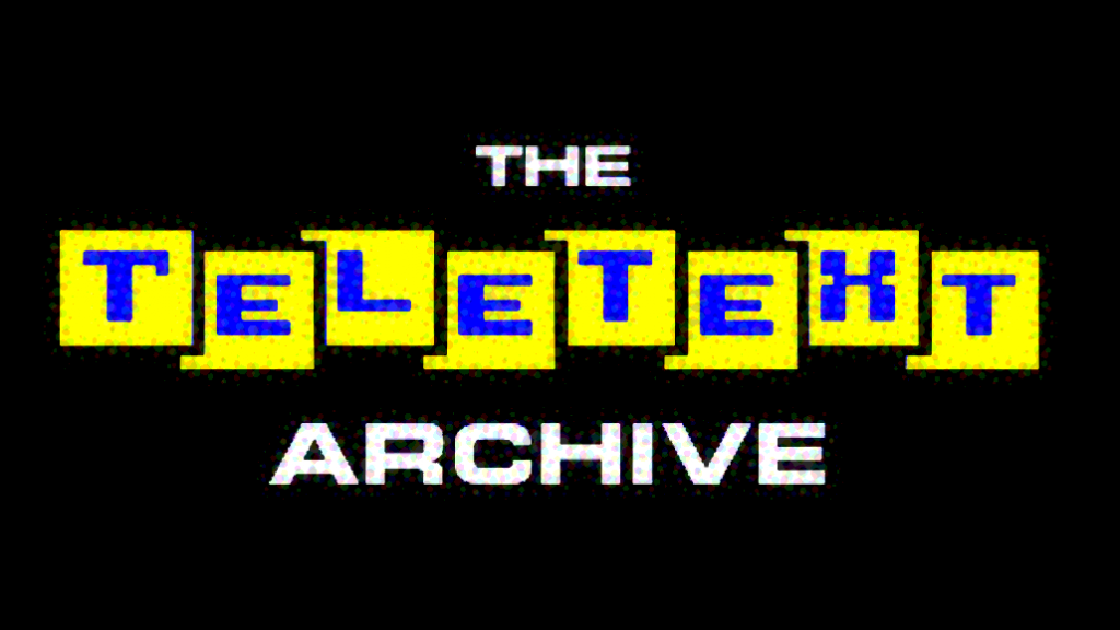Teletext Art – TARL Teletext Art Research Lab UK